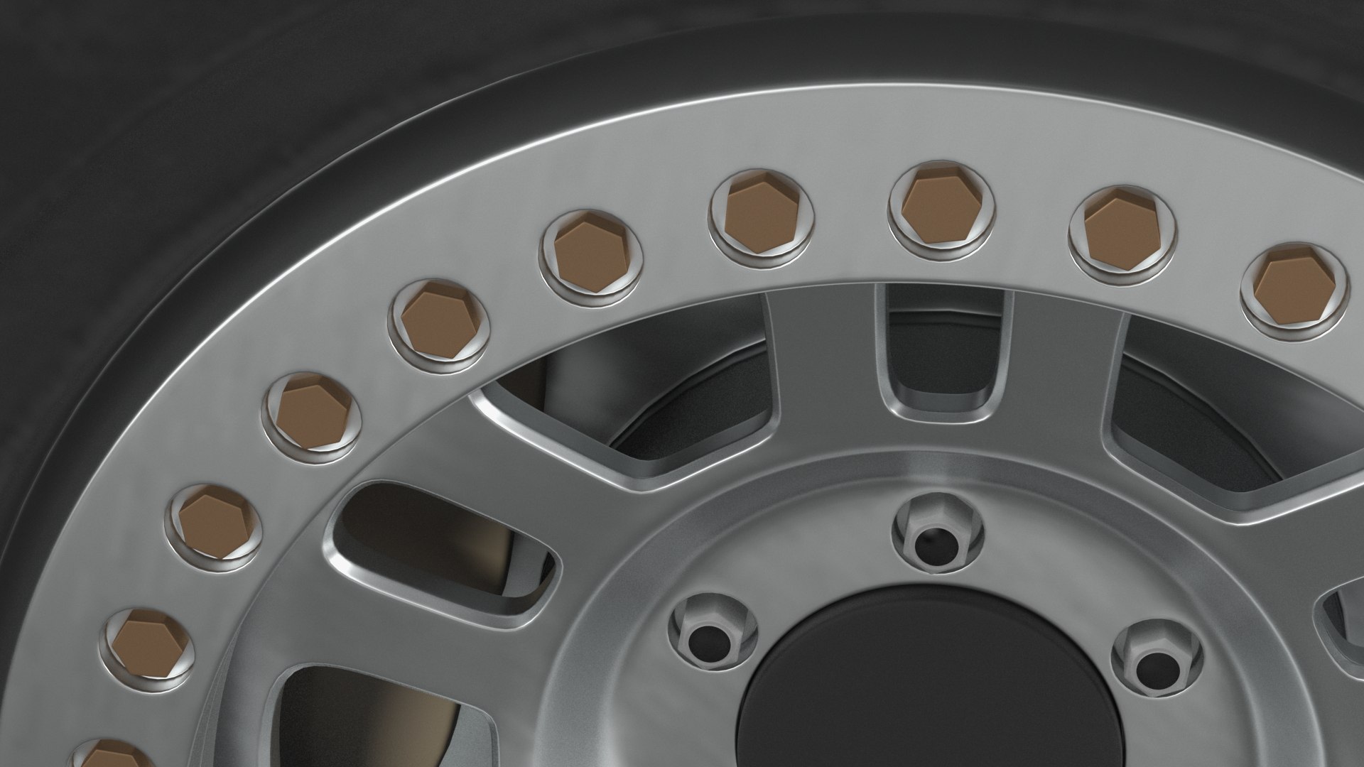 3D Off Road Racing Wheel - TurboSquid 1908135