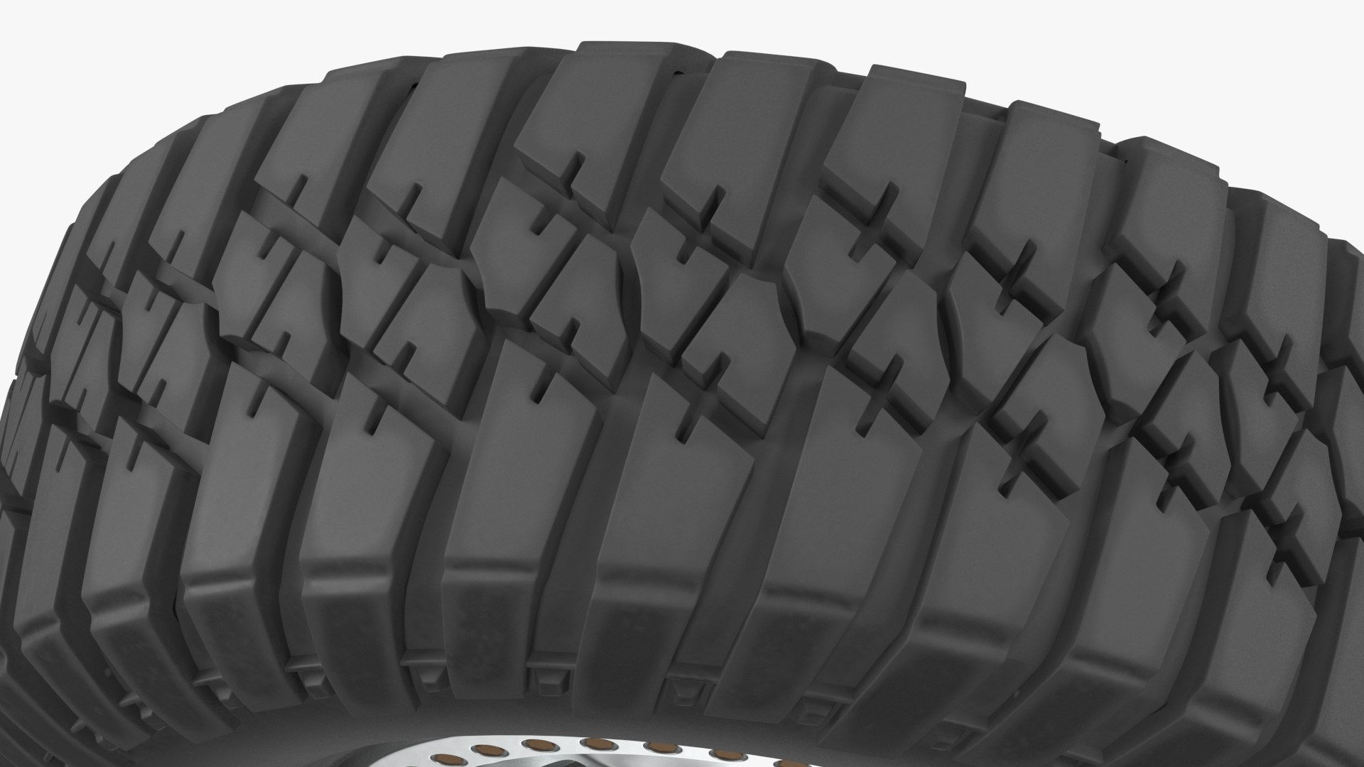 3D Off Road Racing Wheel - TurboSquid 1908135