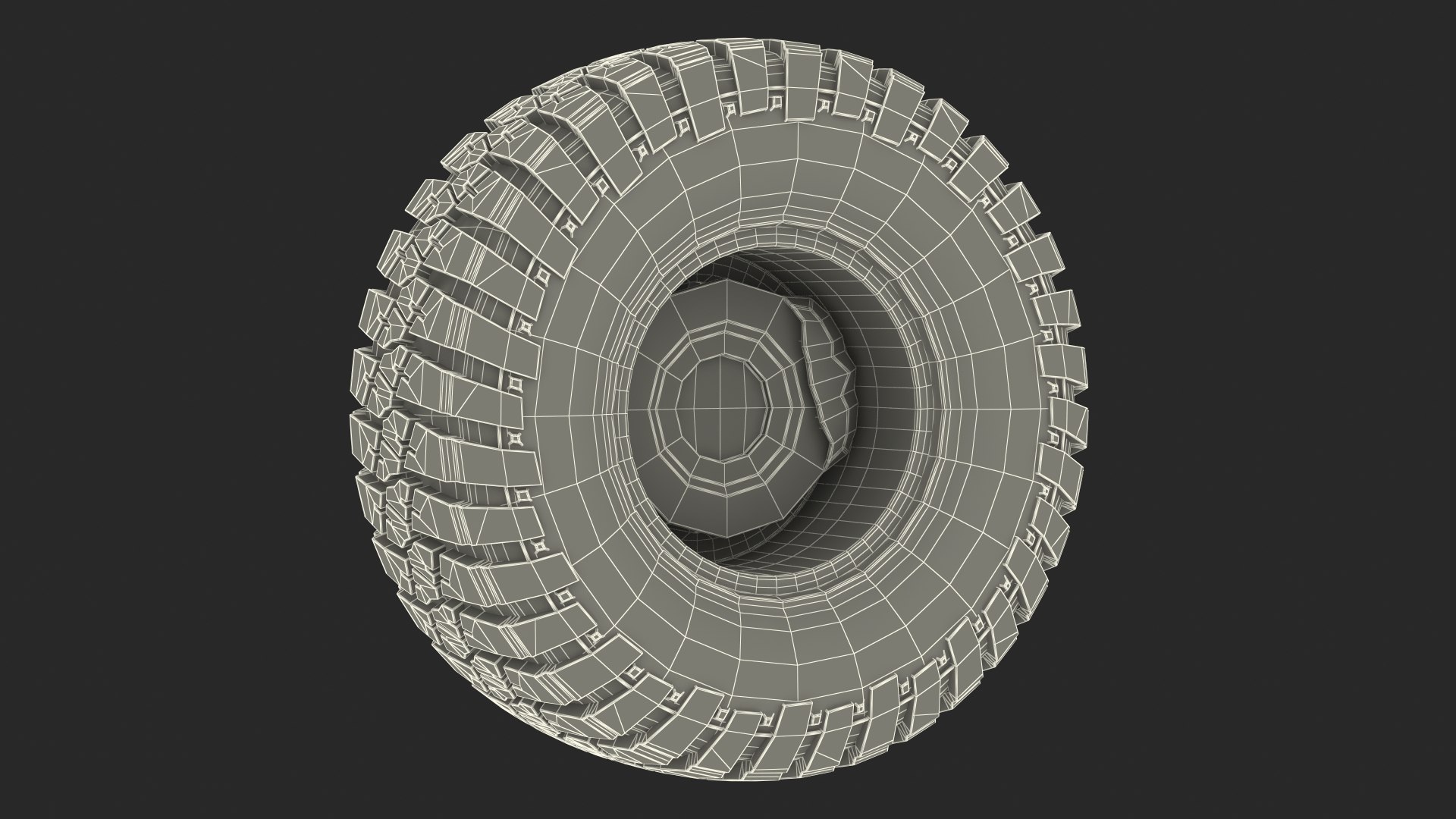 3D Off Road Racing Wheel - TurboSquid 1908135