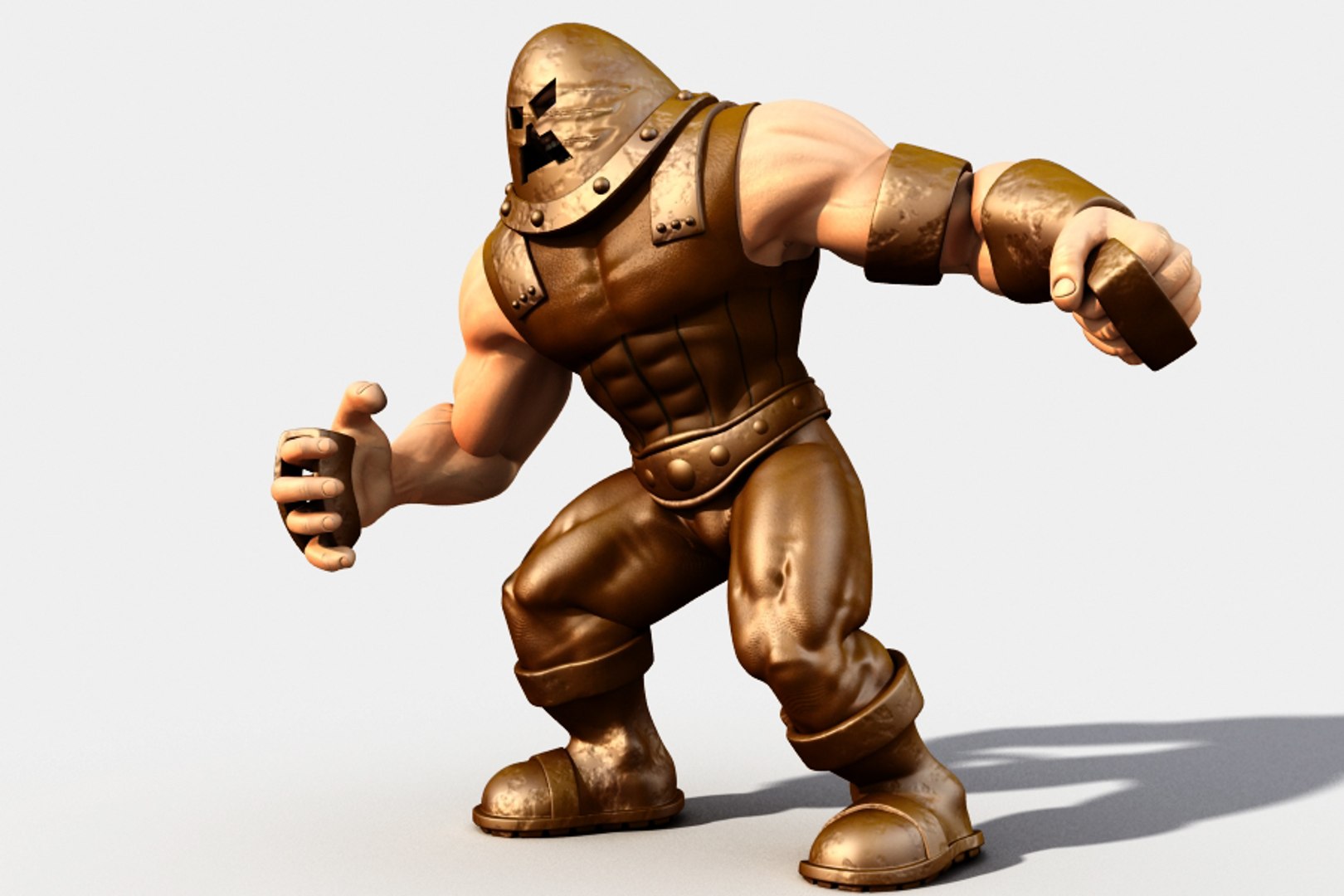 juggernaut marvel super 3d max