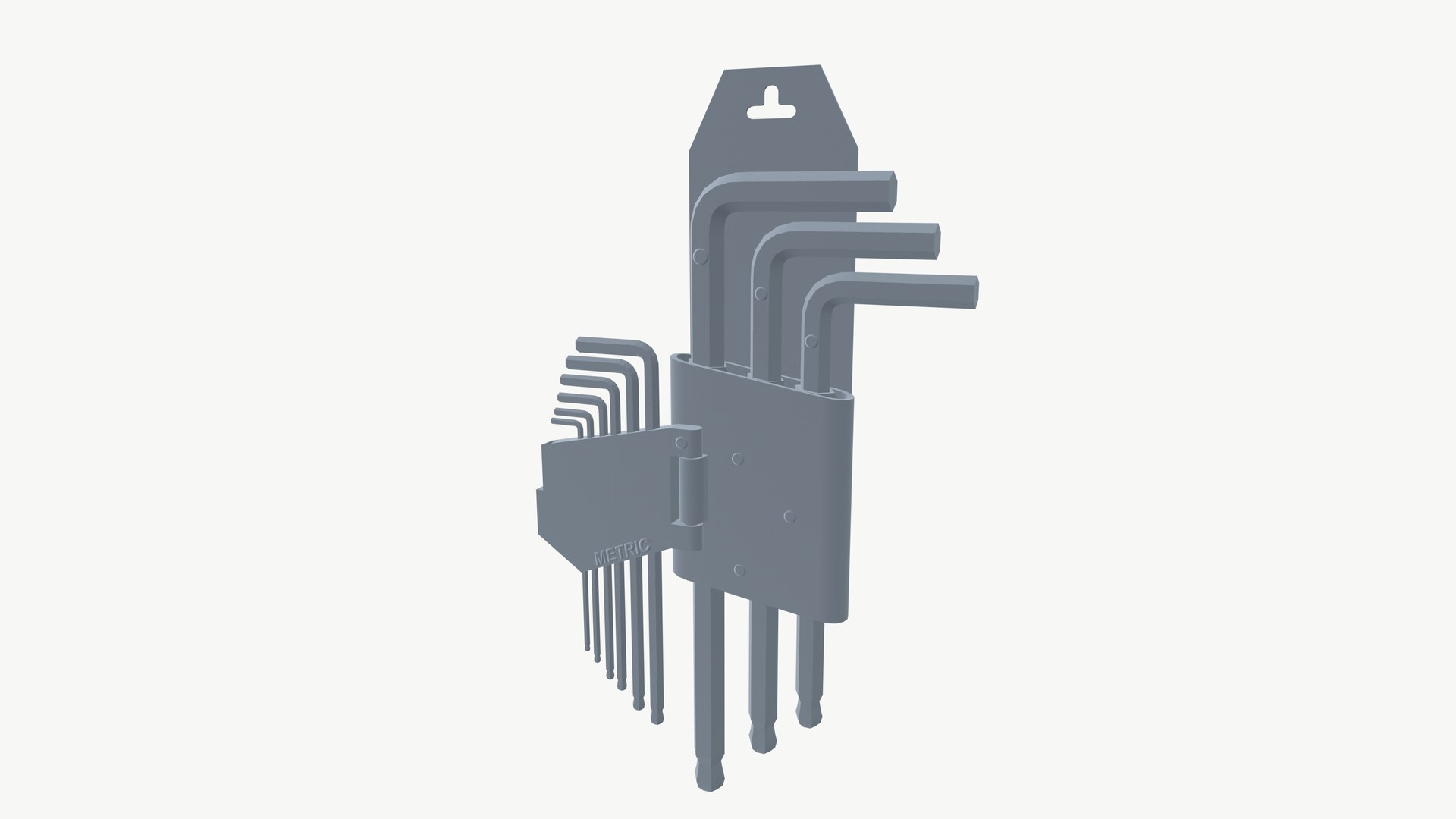 3D Allen Key Model - TurboSquid 2423714