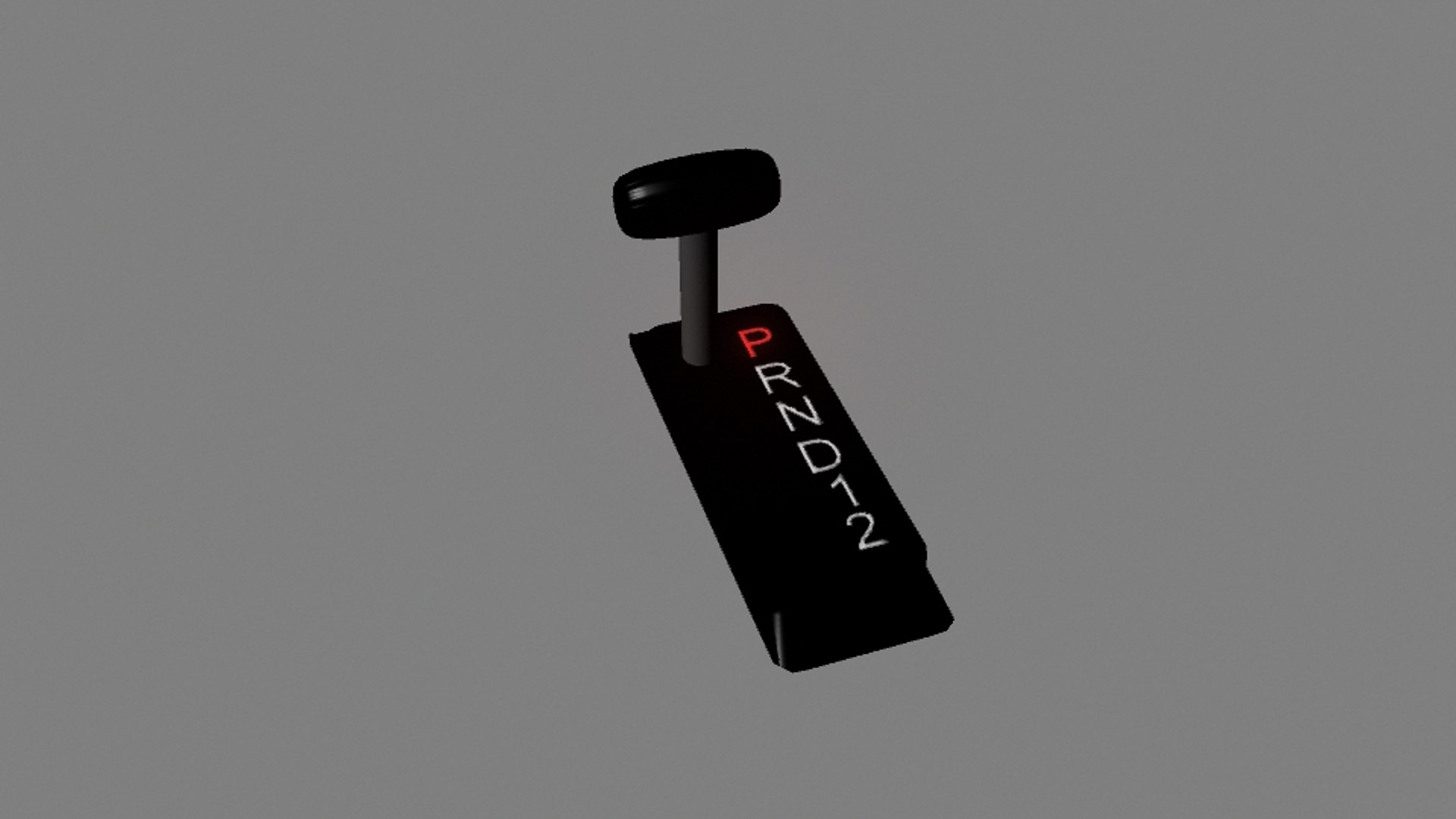 Free 3D 00 Automatic Gear Lever Model - TurboSquid 1547016