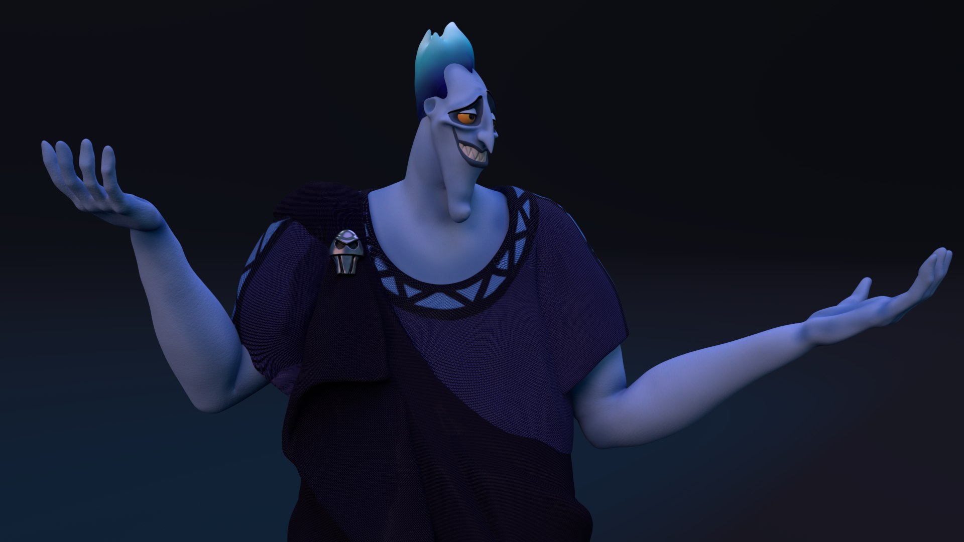 Hades hercules 3D model - TurboSquid 1553511
