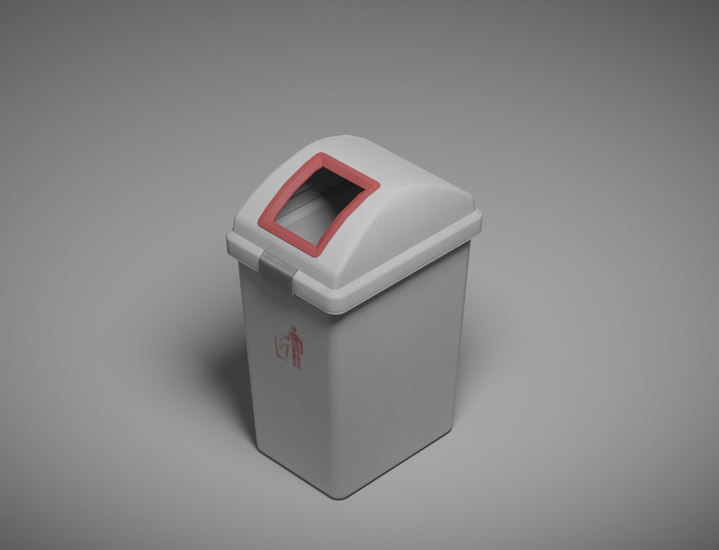 Low-Poly 2Color Dust Box Model - TurboSquid 2089562