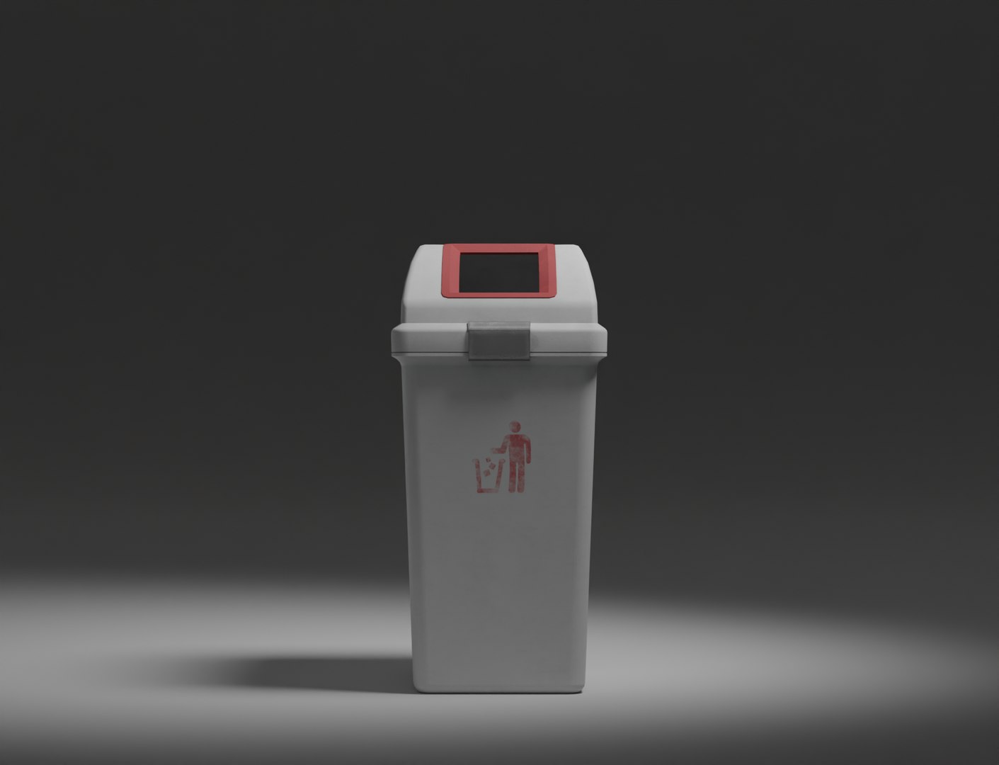 Low-Poly 2Color Dust Box Model - TurboSquid 2089562