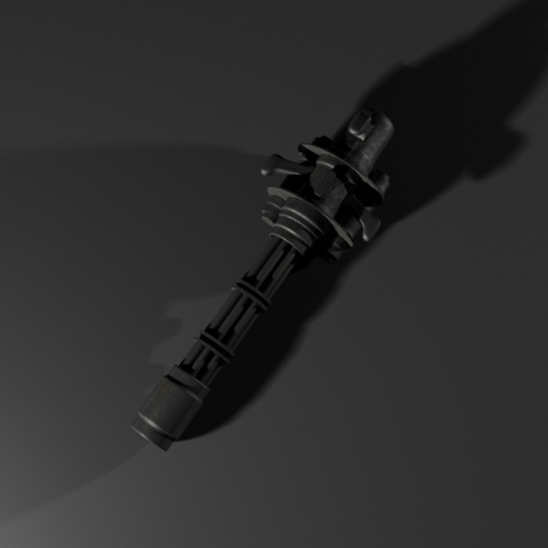 Mini Gun 3d Model