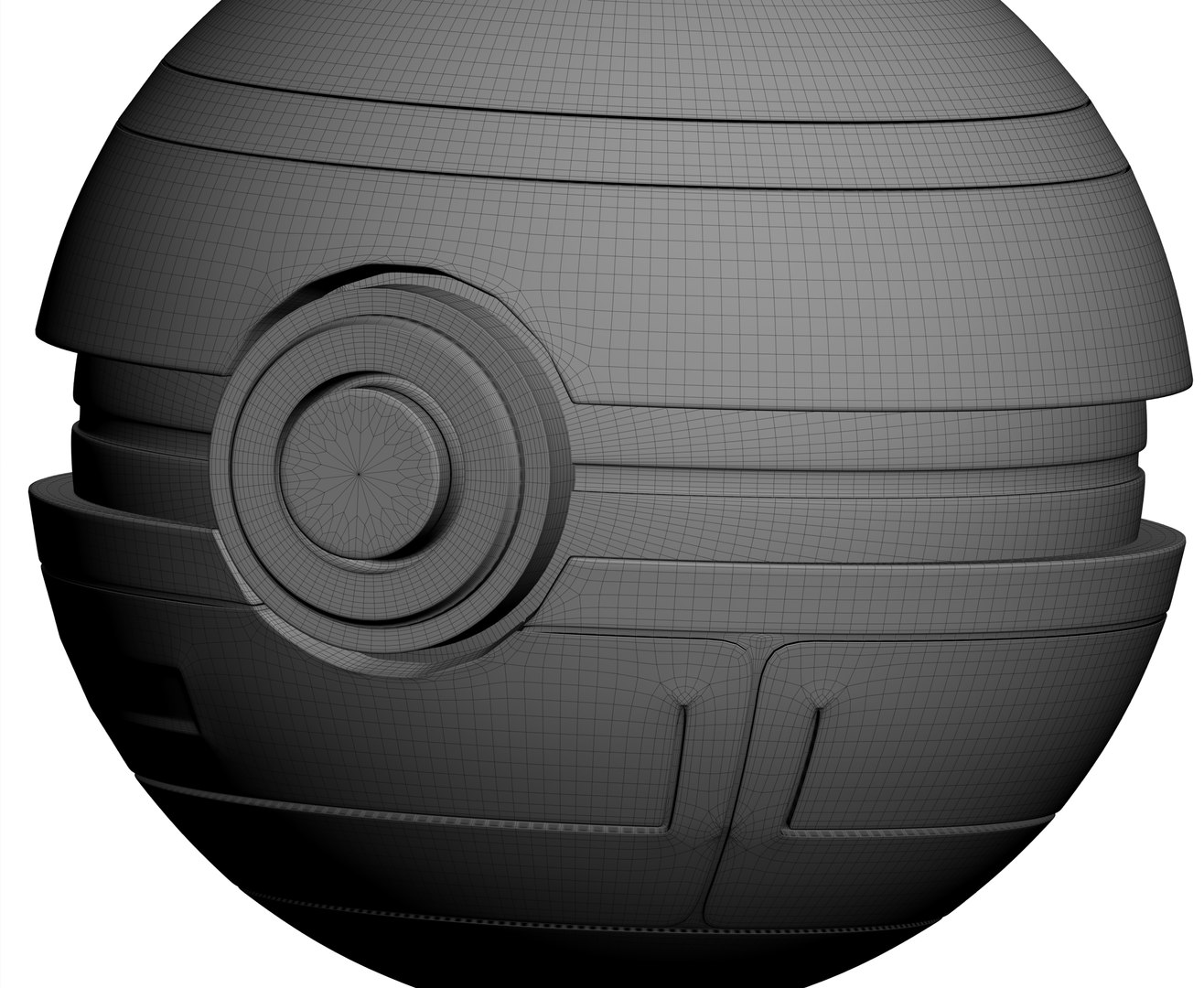 3D Model Pokemon Ball Realistic - TurboSquid 1265380