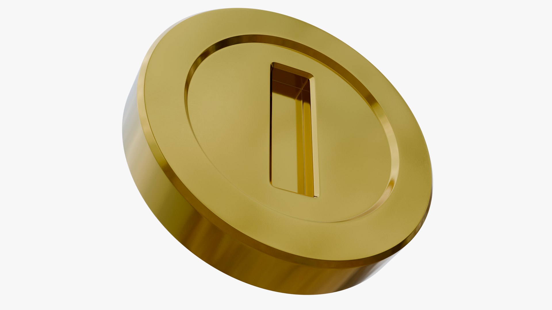 Gold Coin Mario Bros Movie 3D Model - TurboSquid 2056393