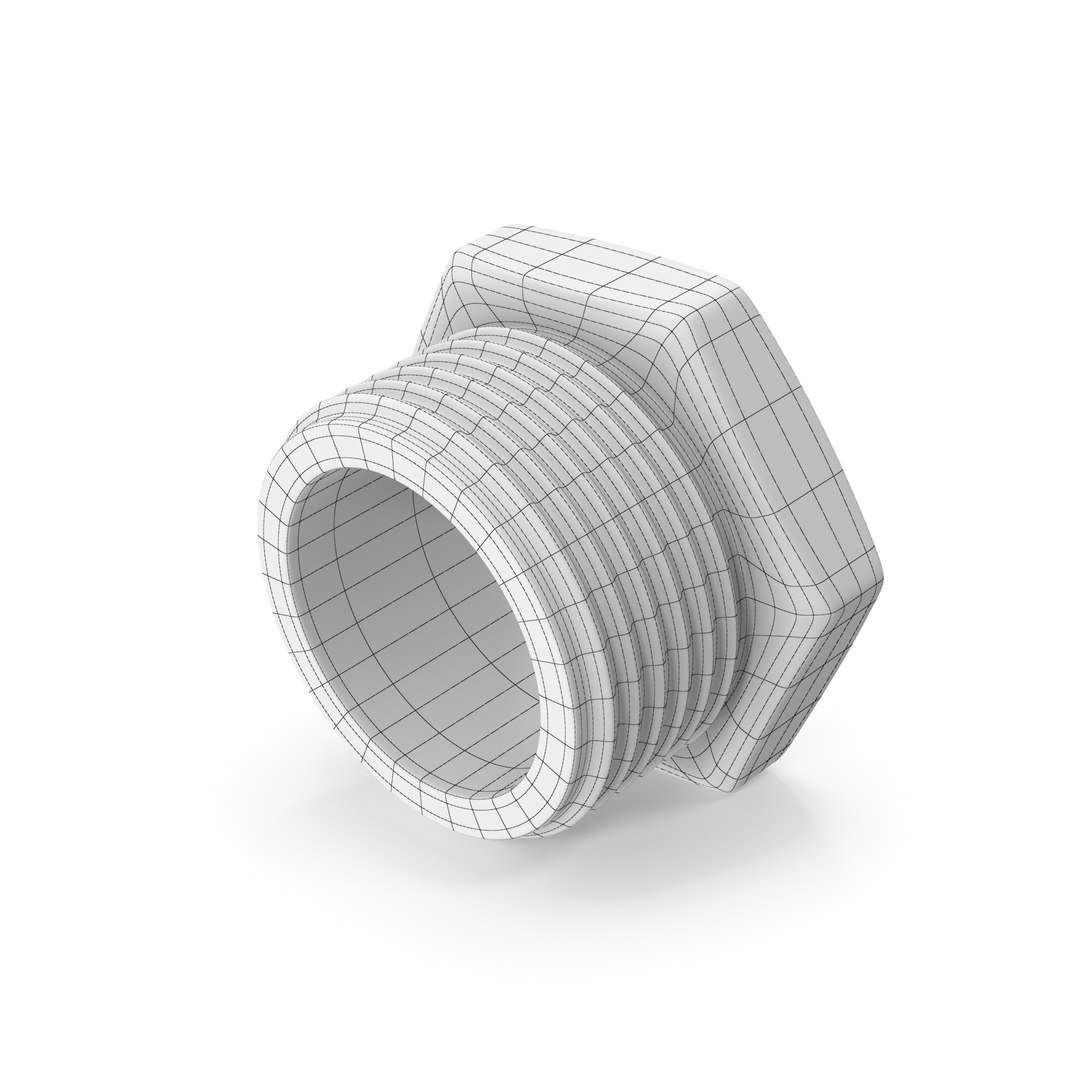 Gold Metal Pipe Fitting 3D - TurboSquid 2003720