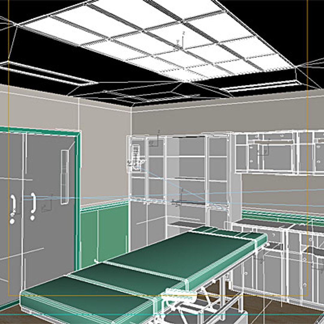 3d Examination Hospital Model