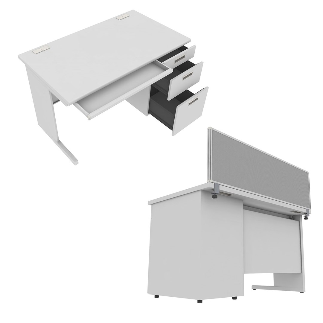 Office Desk Chair 3D Model - TurboSquid 1425619