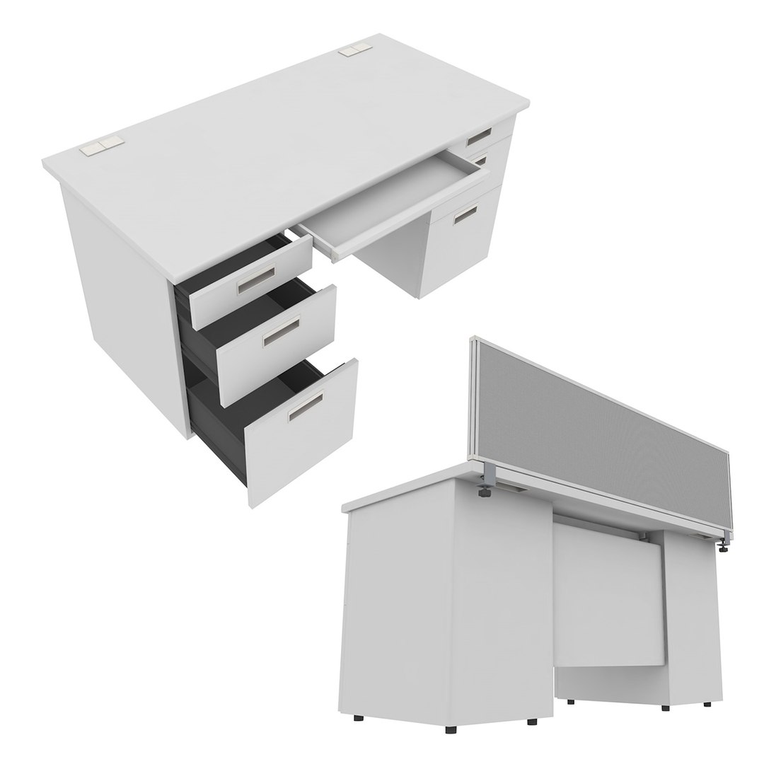 Office Desk Chair 3D Model - TurboSquid 1425619