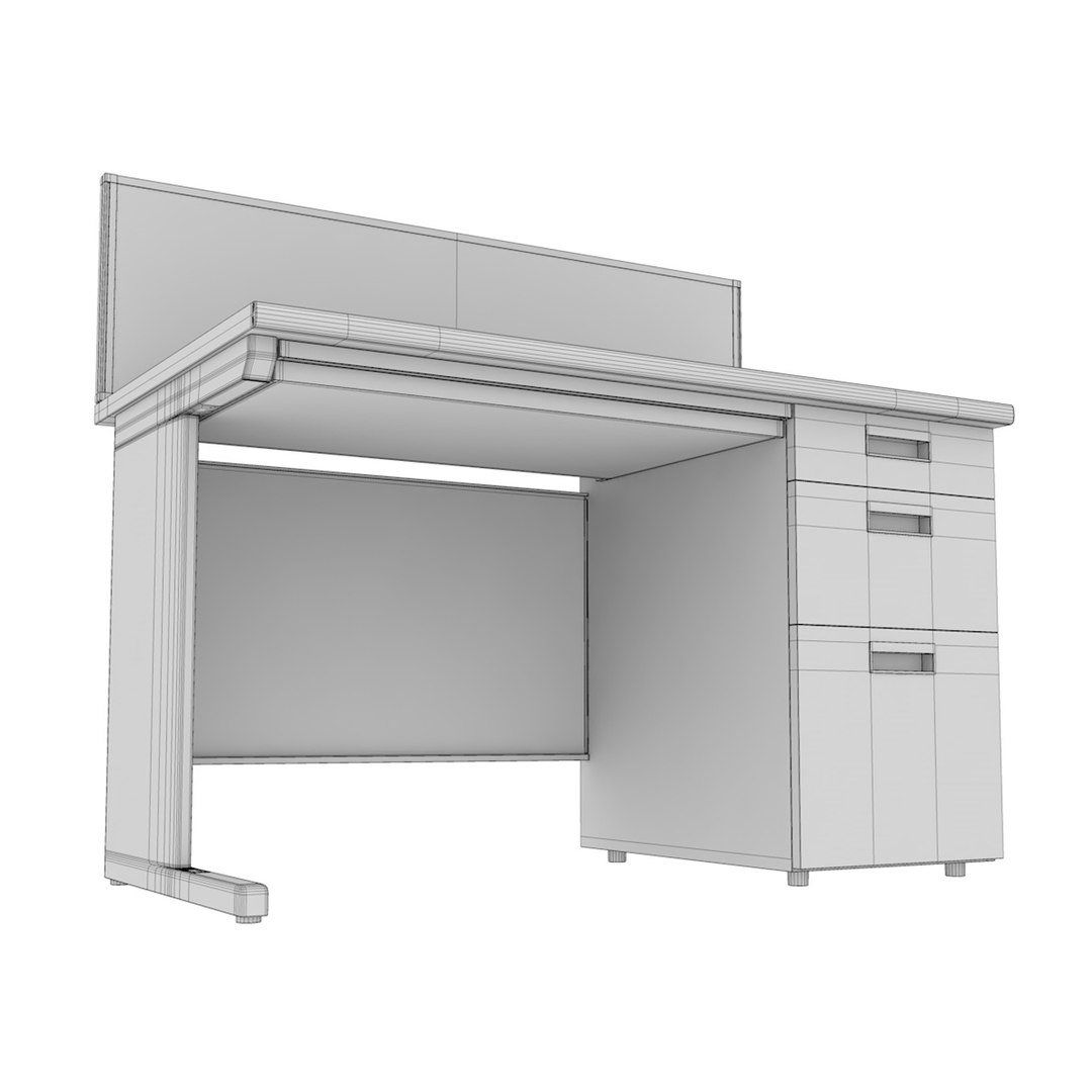 Office Desk Chair 3D Model - TurboSquid 1425619