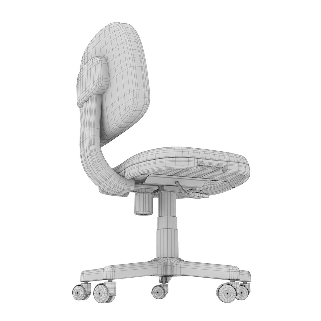 Office Desk Chair 3D Model - TurboSquid 1425619
