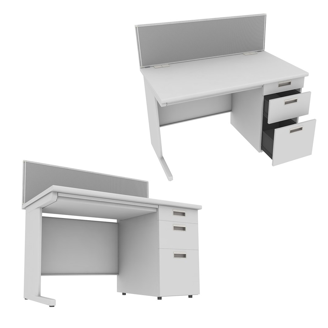 Office Desk Chair 3D Model - TurboSquid 1425619