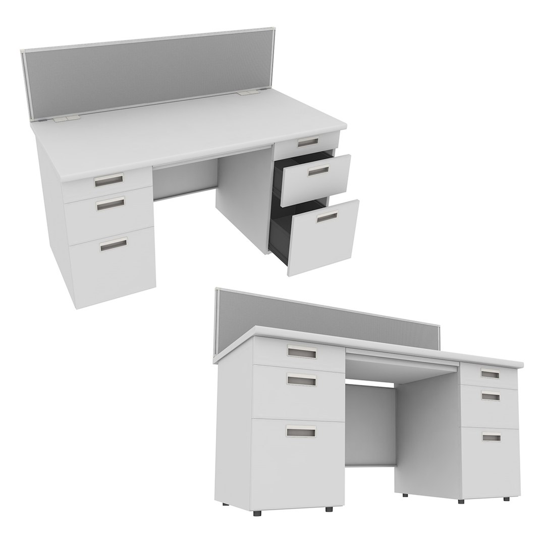 Office Desk Chair 3D Model - TurboSquid 1425619