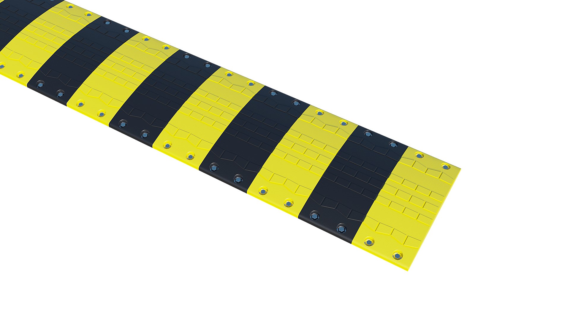 Traffic Speed Bump 3D Model - TurboSquid 1740751