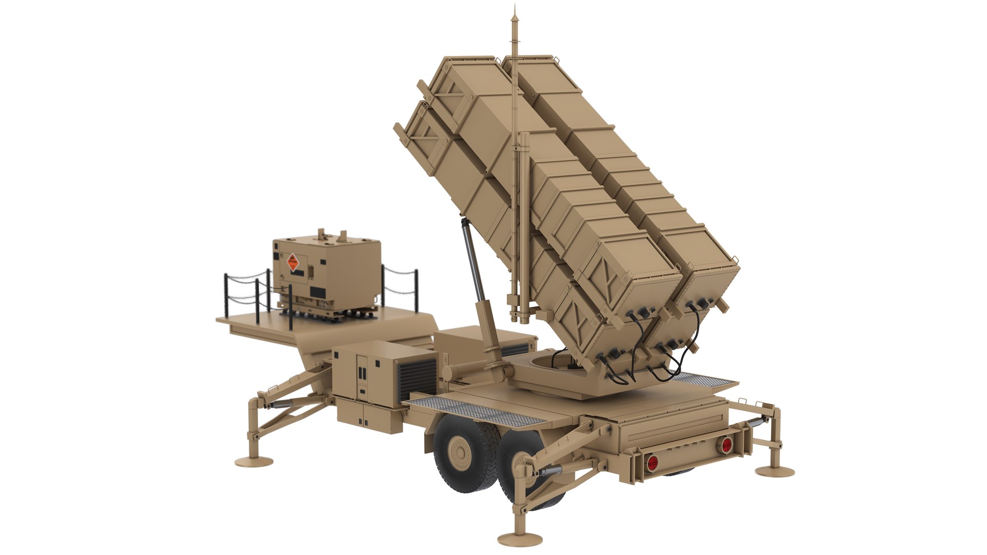 3D MIM-104 Patriot - TurboSquid 2291534