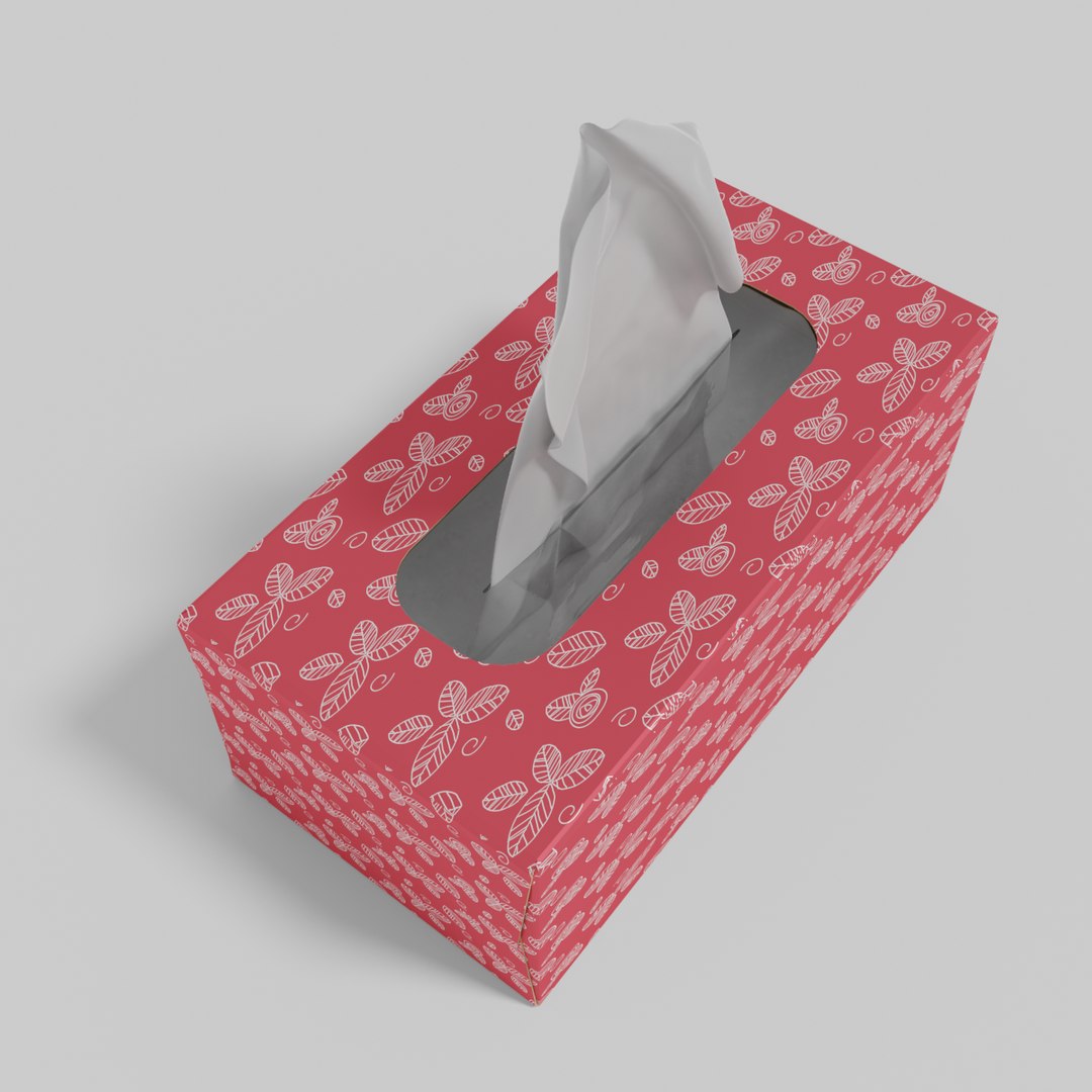 3D Model Tissue Box - TurboSquid 1565351