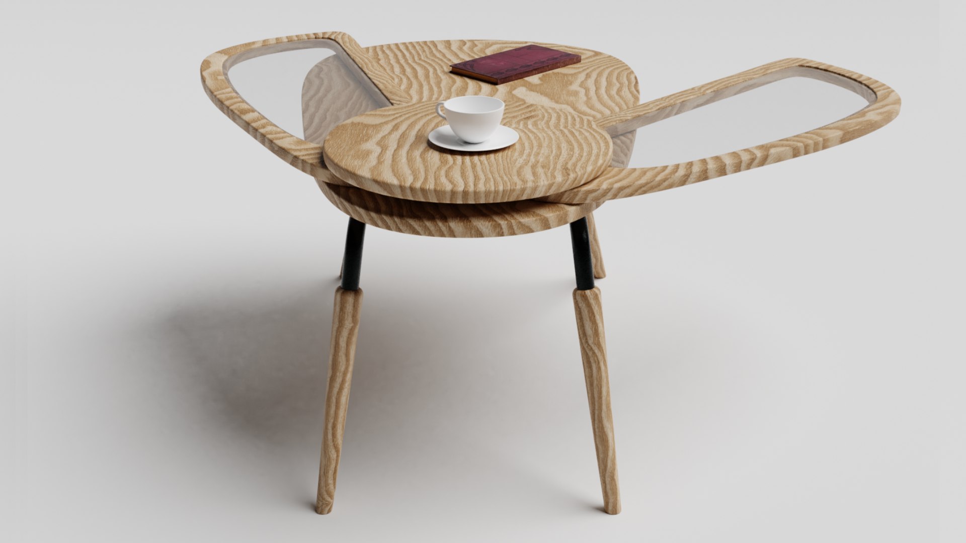 Beetle Coffee Small Table Model - TurboSquid 1949726
