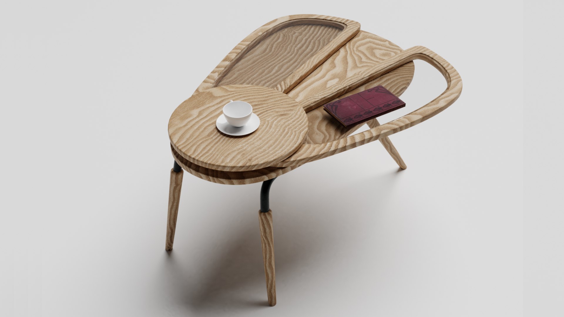 Beetle Coffee Small Table Model - TurboSquid 1949726