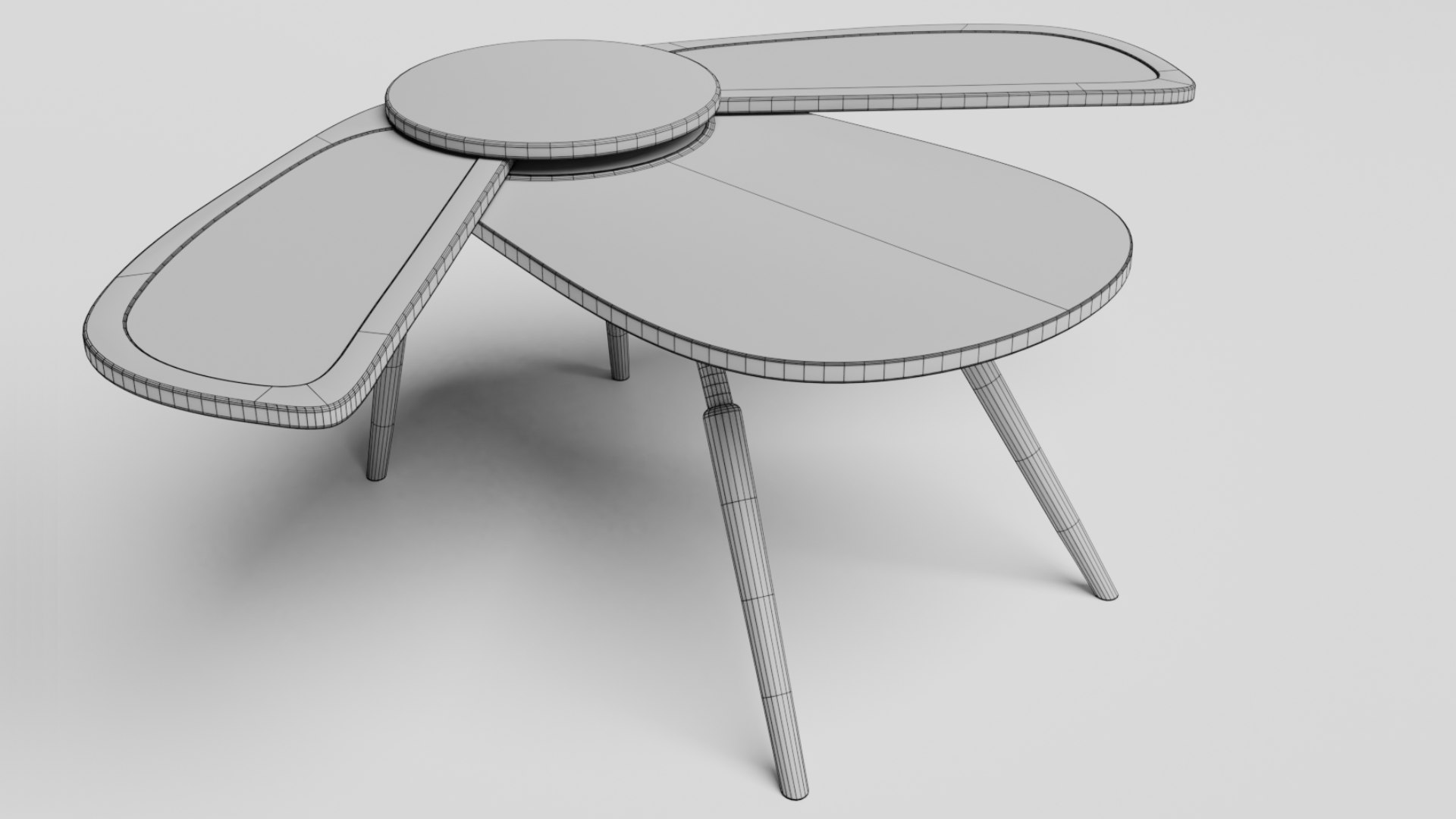 Beetle Coffee Small Table Model - TurboSquid 1949726