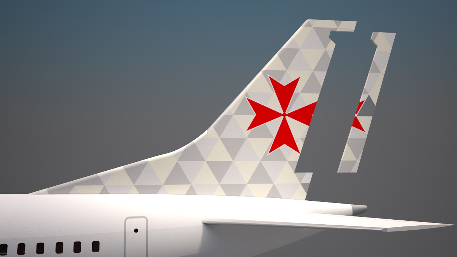 3D Malta Air Boeing 737 Max 8 - 200 model - TurboSquid 1970914