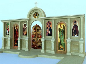 Iconostasis 3D Models for Download | TurboSquid