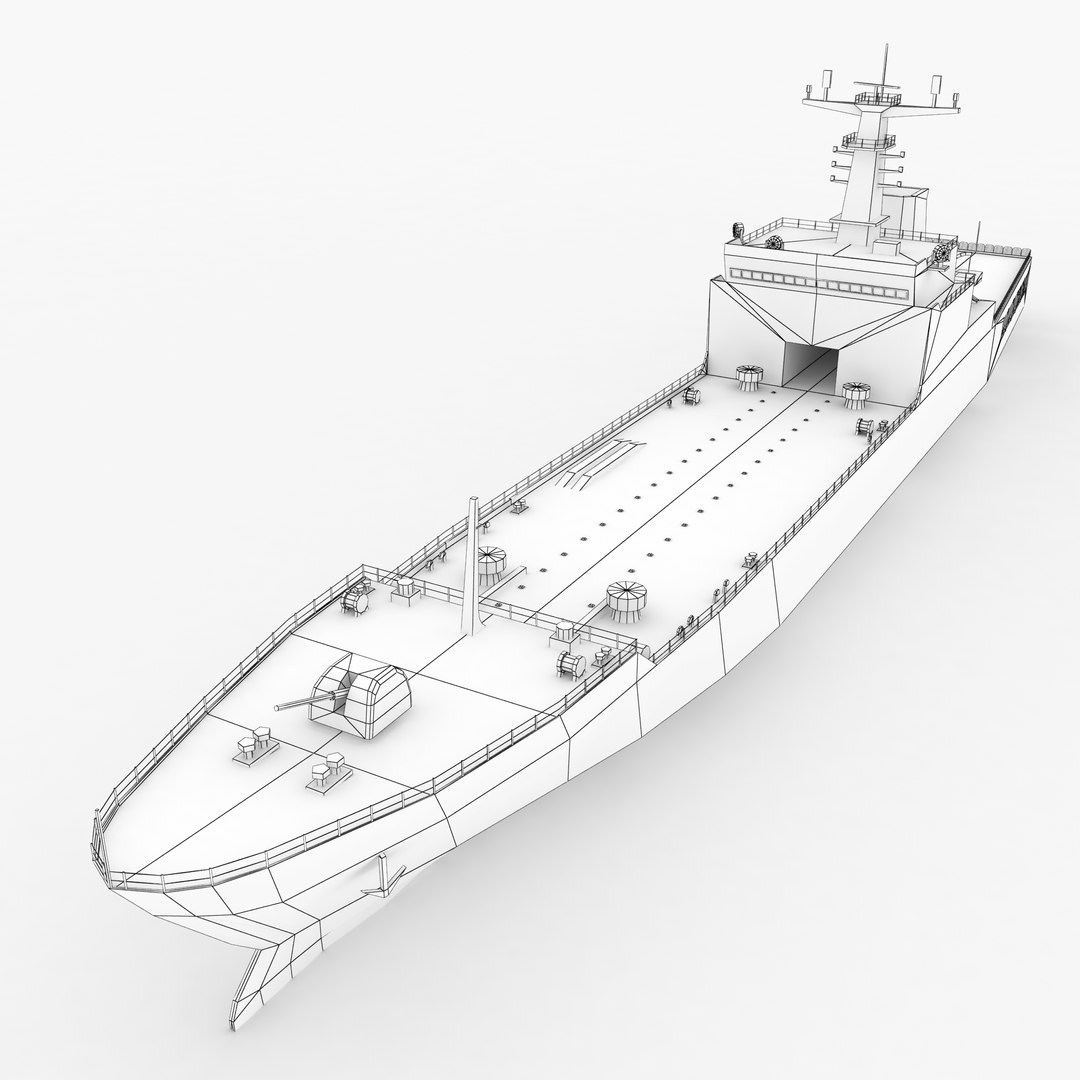 3d type 072iii-class landing ship