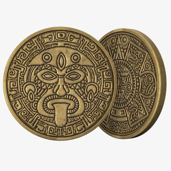 modelo 3d Moneda maya - TurboSquid 2121659
