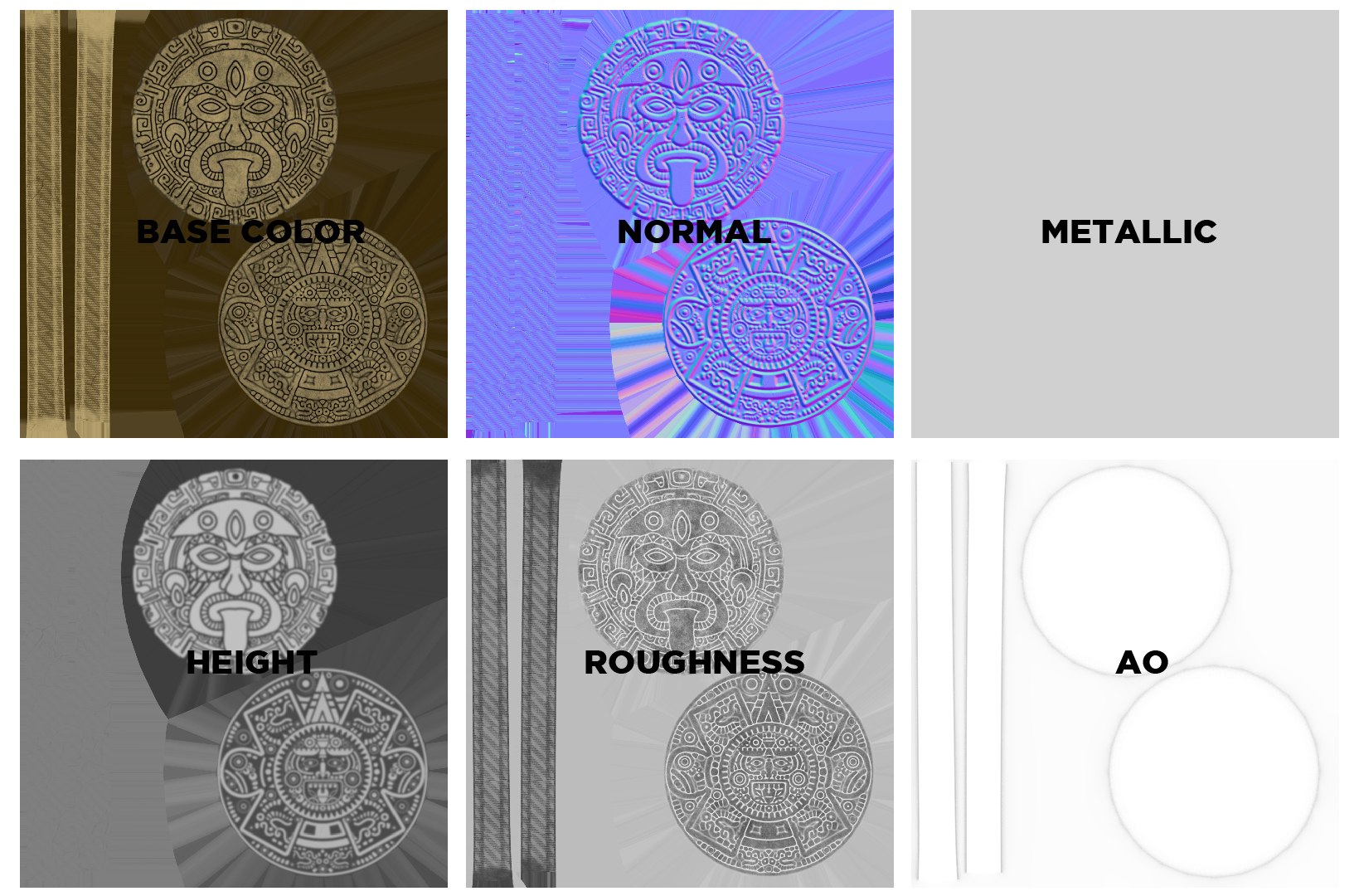 Maya Coin 3D model - TurboSquid 2121659