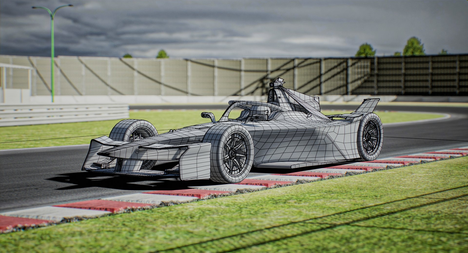 Kiro Race Co Formula E Team 2025 Gen3 Evo Race Car - TurboSquid 2299533