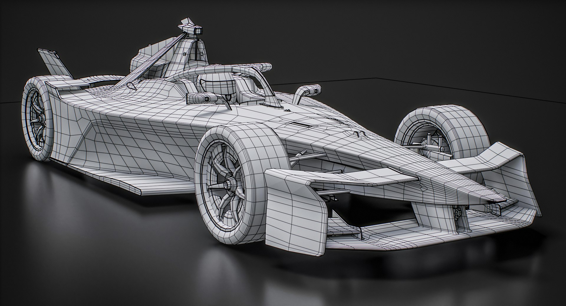3D Kiro Race Co Formula E Team 2025 Gen3 Evo Race Car - TurboSquid 2299533