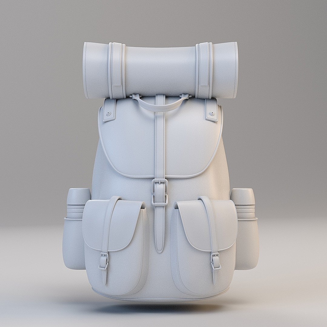 3D Traveler Backpack - TurboSquid 1517145