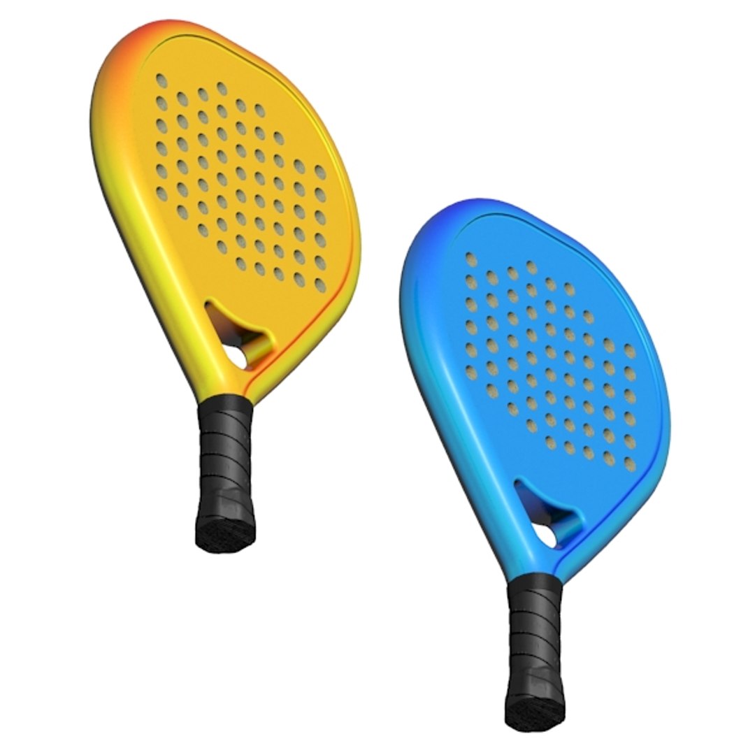 3d Model Paddle Racket