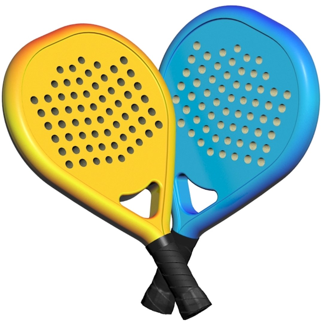 3d Model Paddle Racket