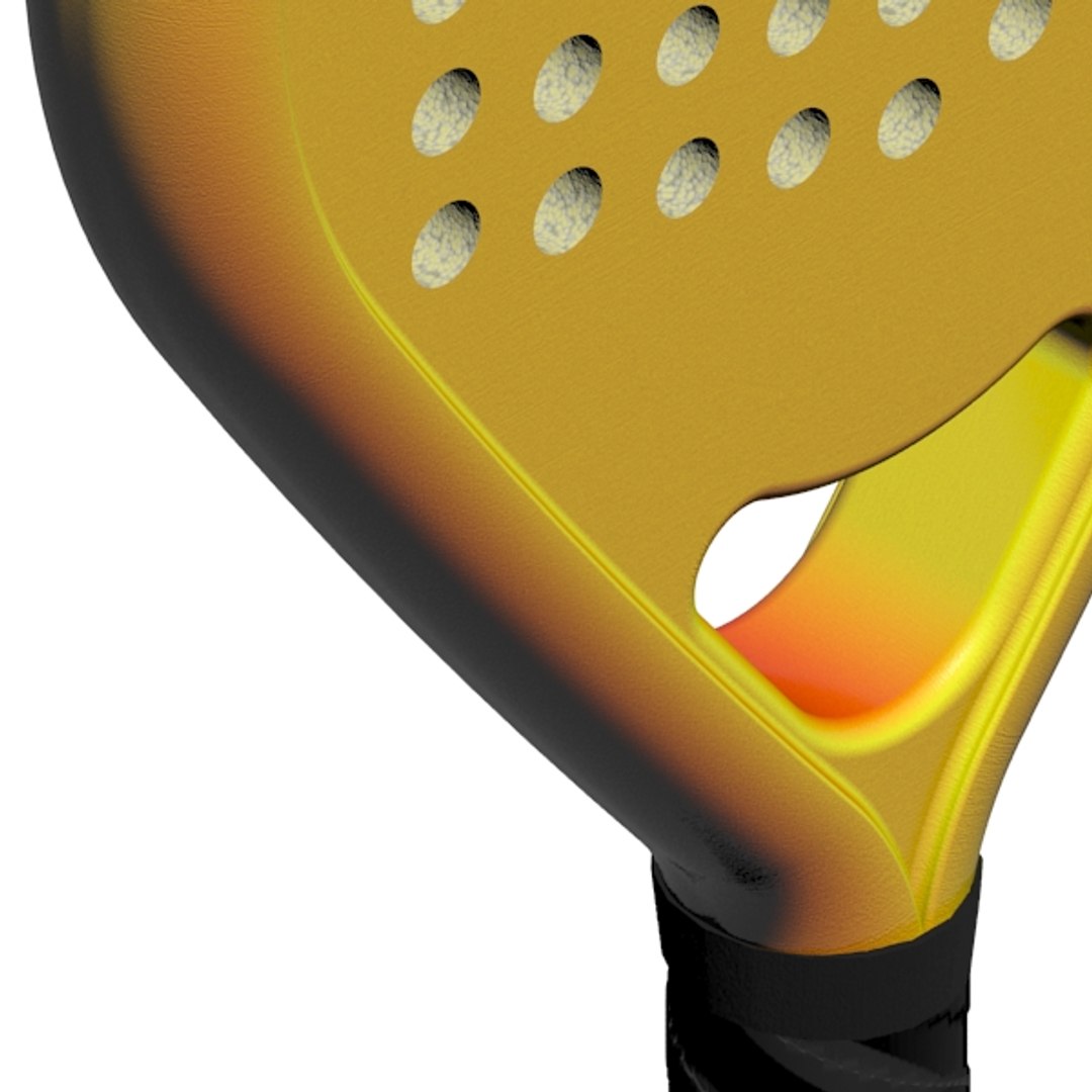 3d Model Paddle Racket