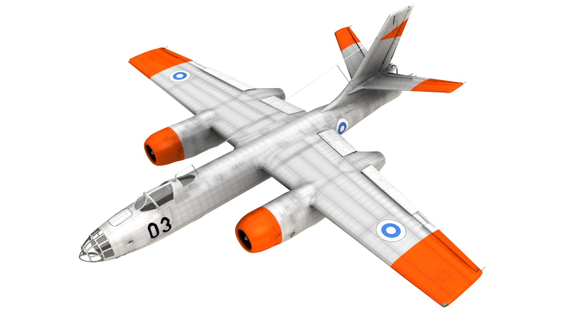 Ilyushin Il-28 Beagle Bomber 3D Model - TurboSquid 1174586