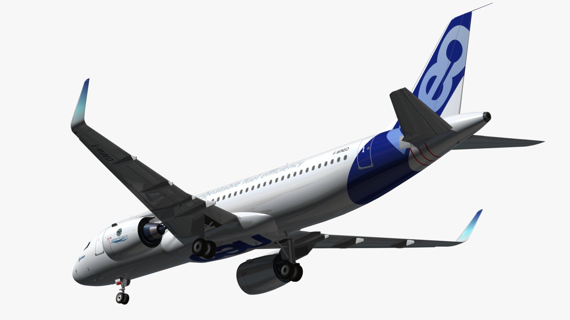 Airbus A320 Neo Air 3d Model