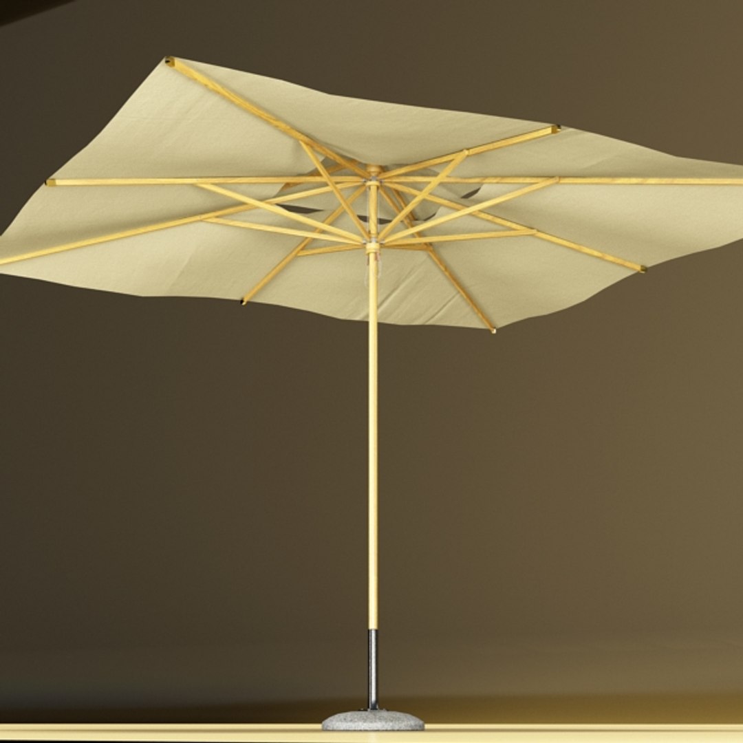 Outdoor Umbrella Parasol 3d Model