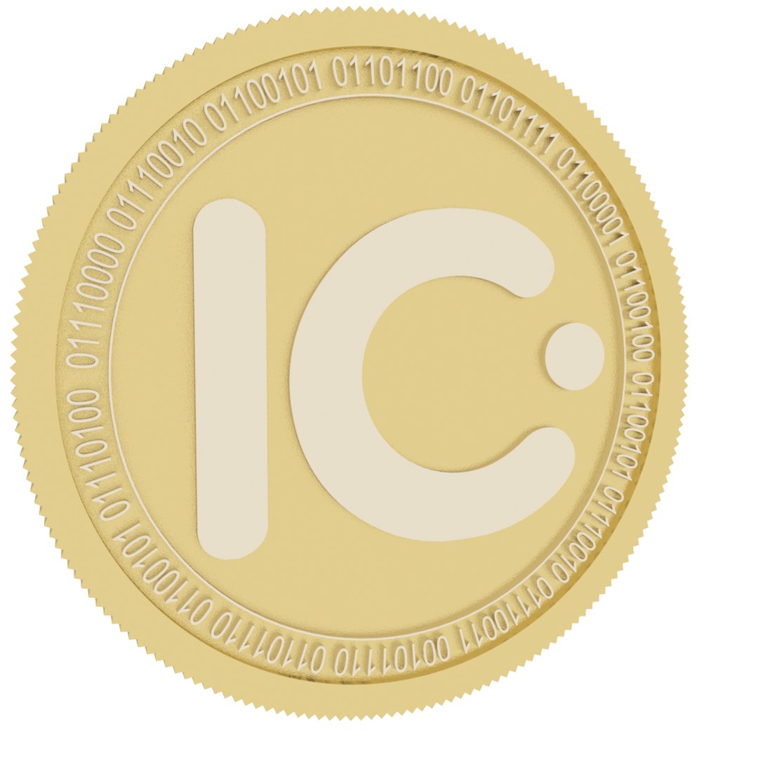 3D ino coin gold model - TurboSquid 1497704