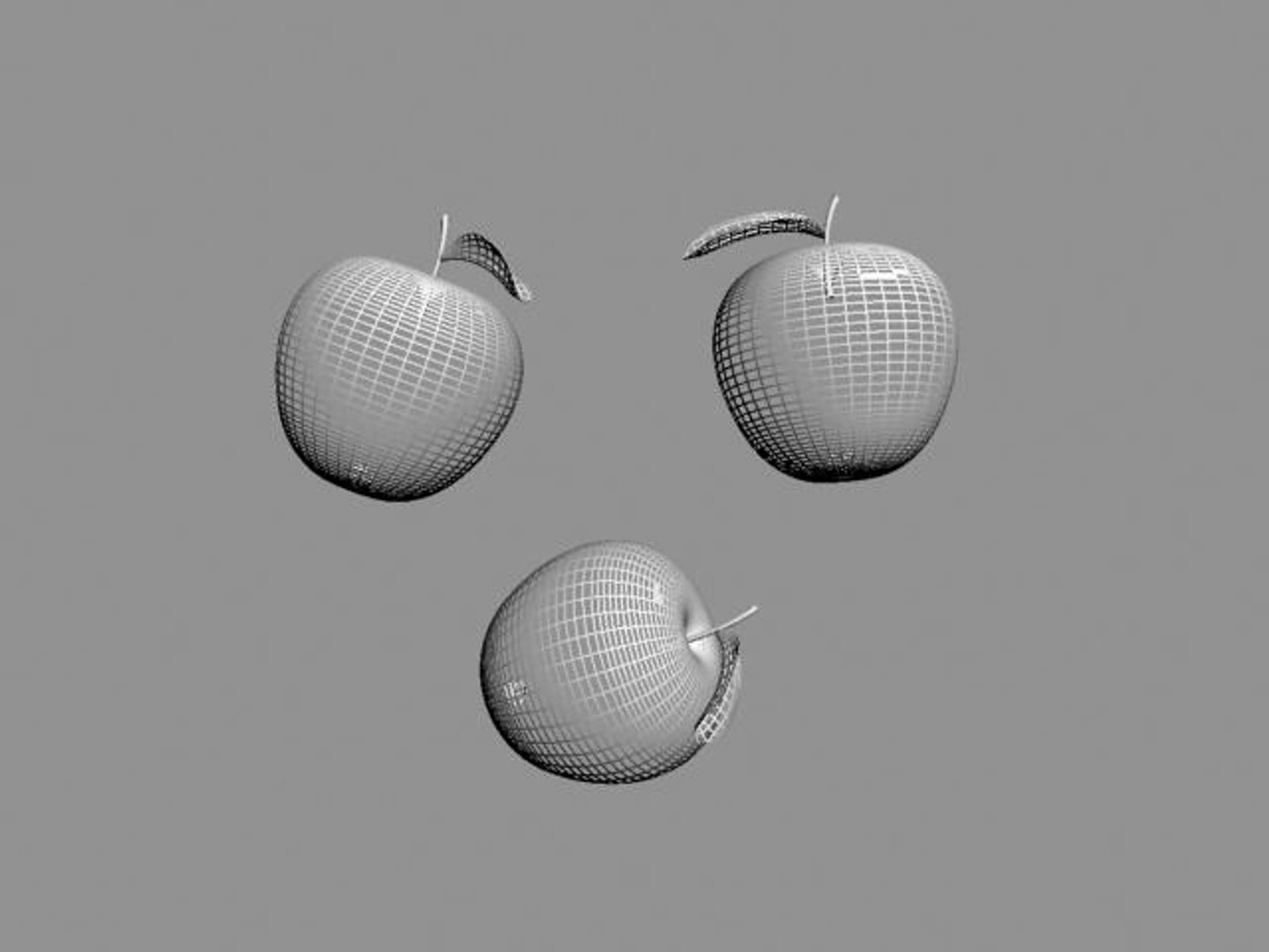 apple 3d model