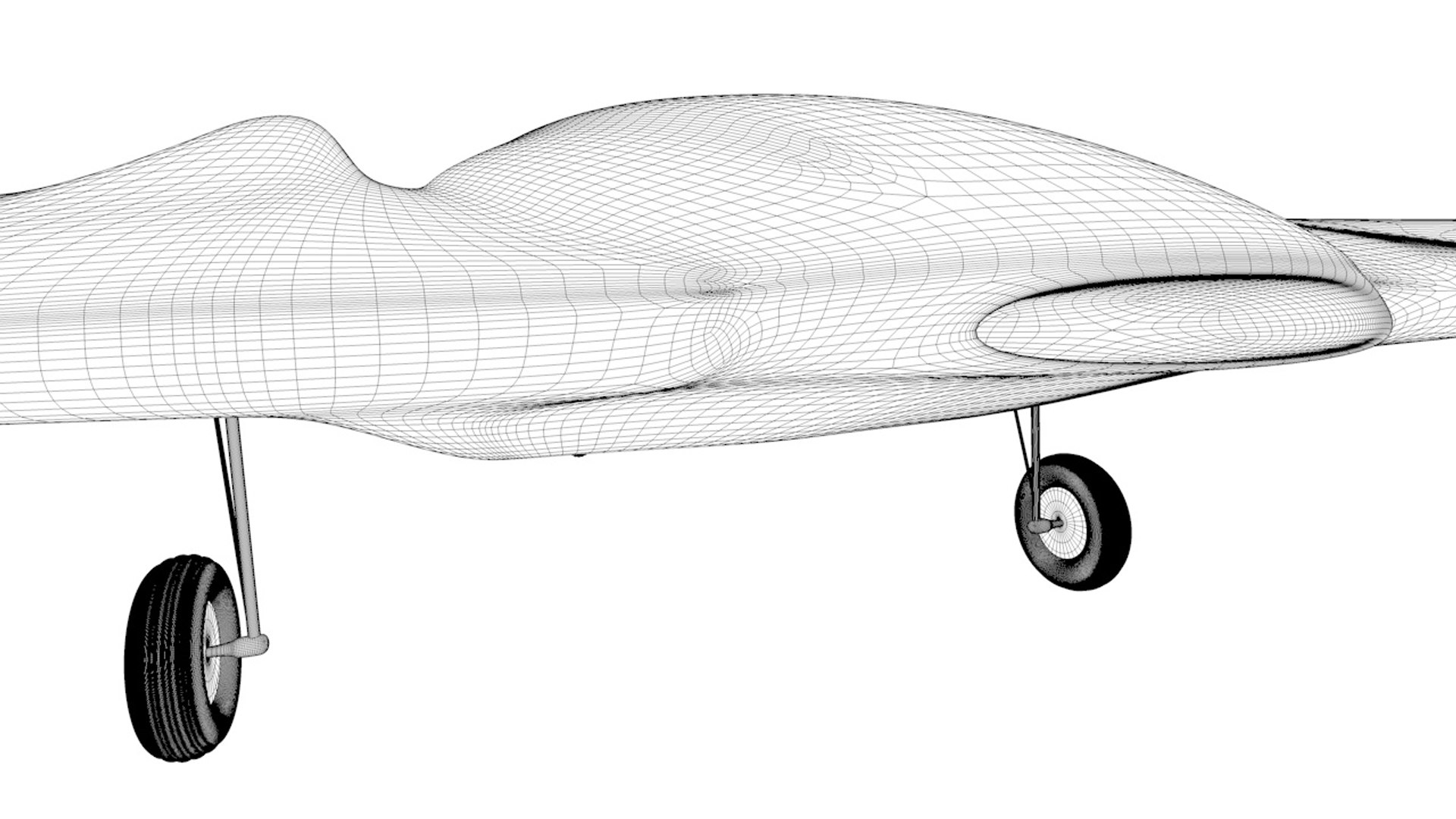 C4d Rq170 Sentinel Drone