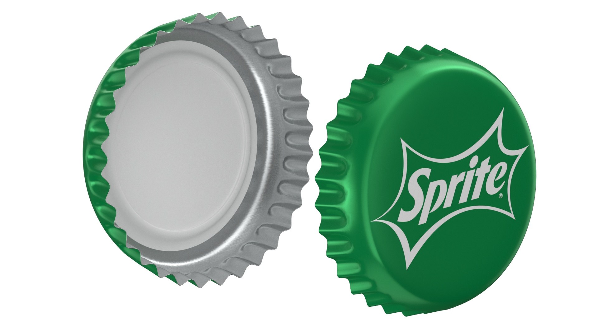 3D Sprite Bottle Cap - TurboSquid 2256881
