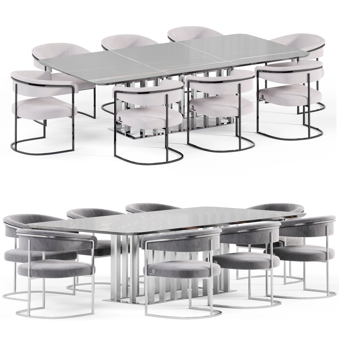 Titawin Chair And Nembus Table By Amgrades 3D Model - TurboSquid 2338110