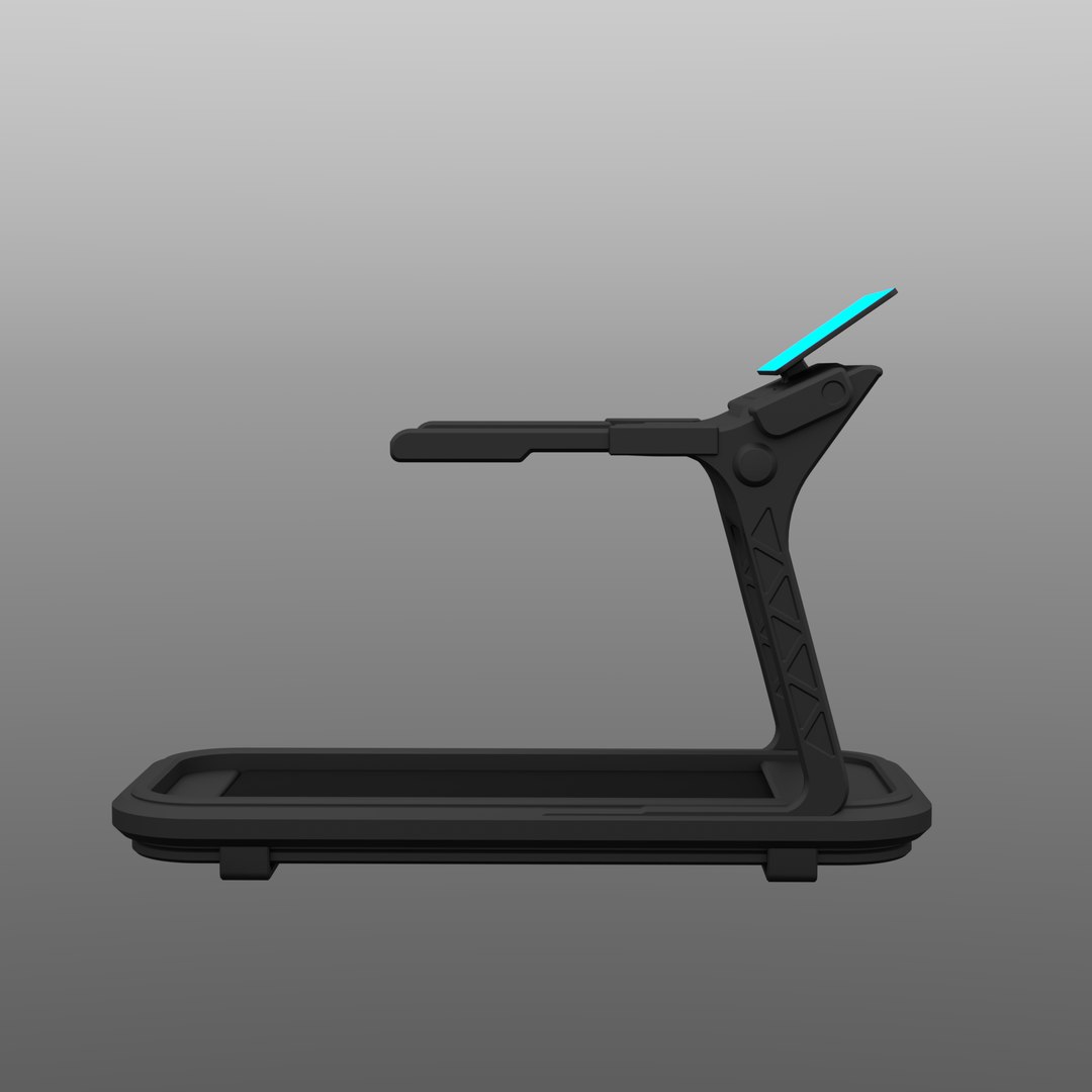 Treadmill Exercise Machine 3D Model - TurboSquid 2089253