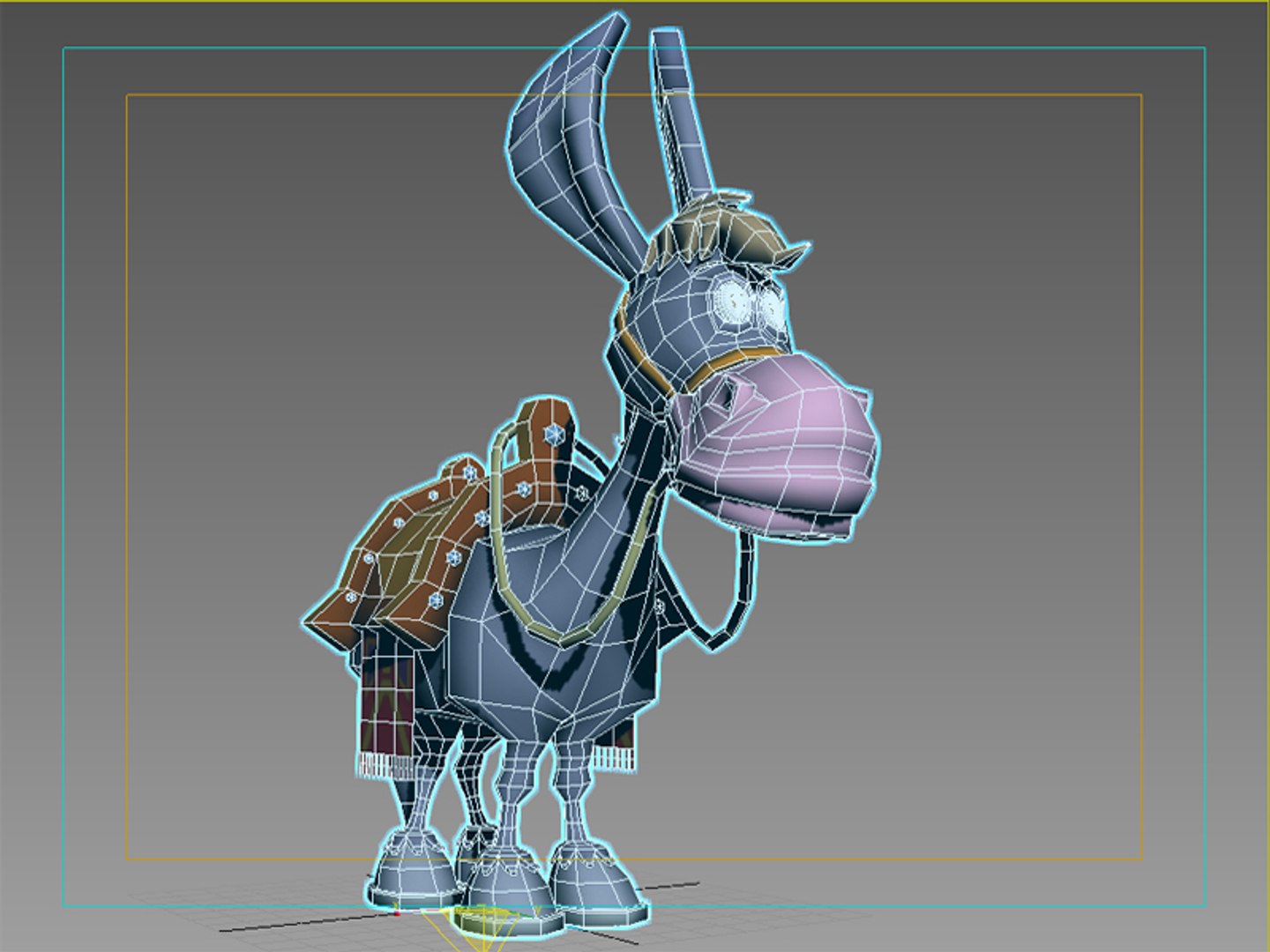 Donkey 3D model - TurboSquid 1341916