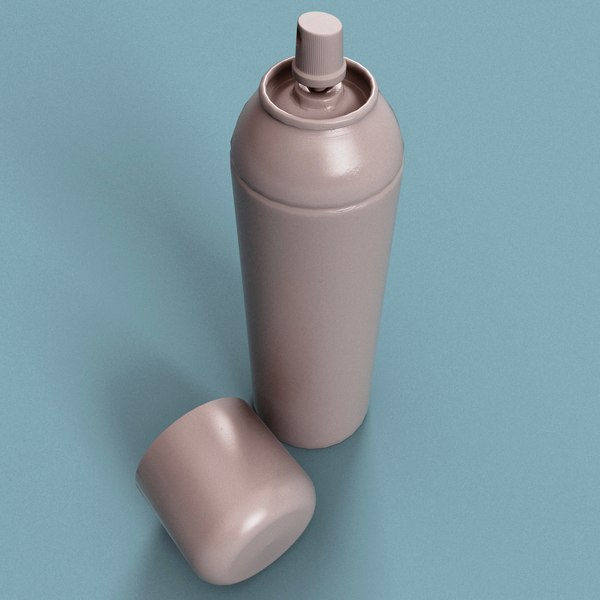 3d spray modelled model