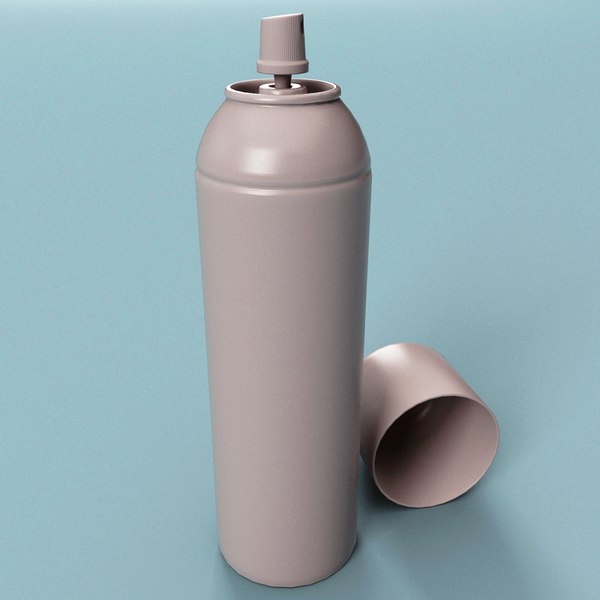 3d spray modelled model