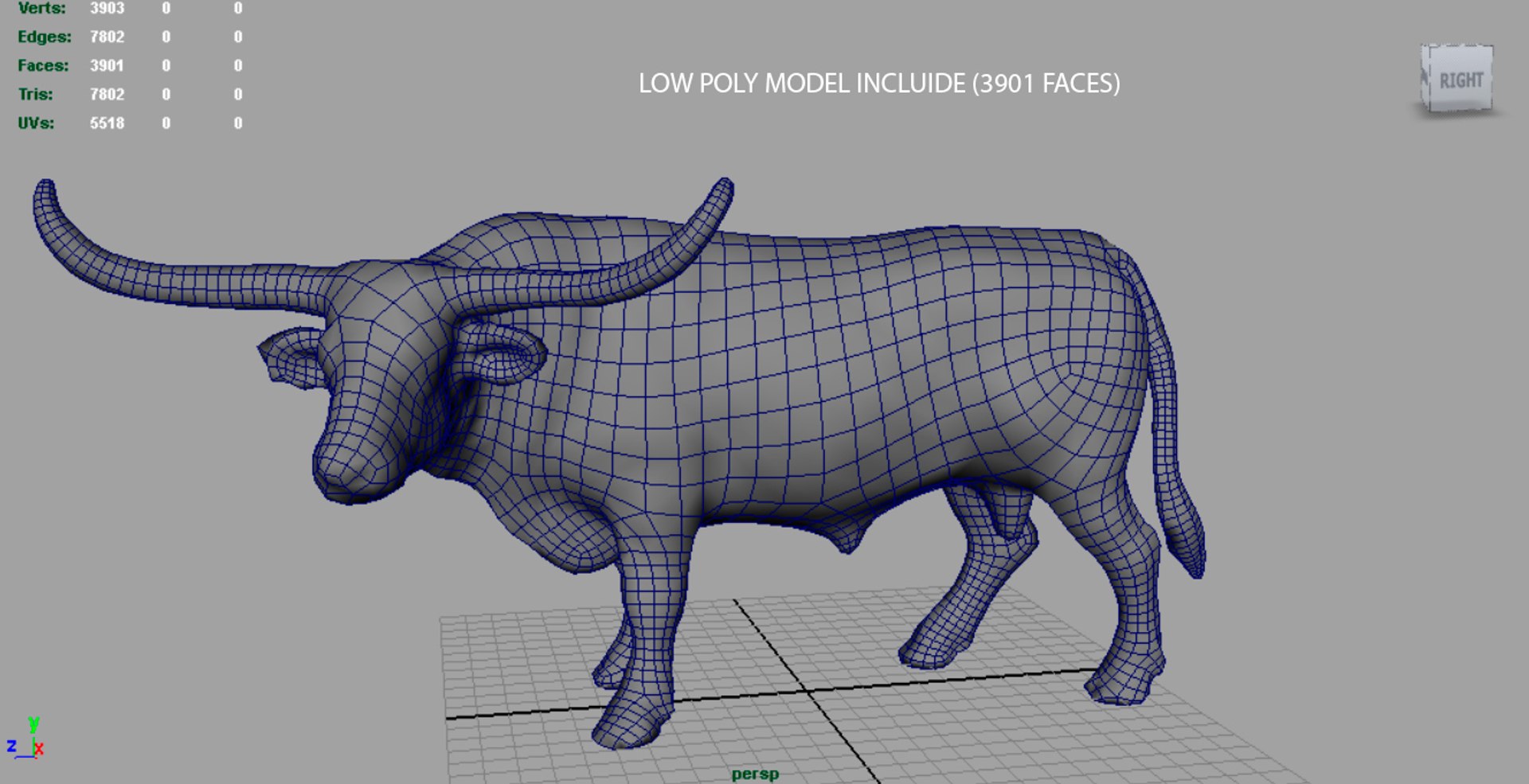 3D Texas Longhorn | 1148102 | TurboSquid